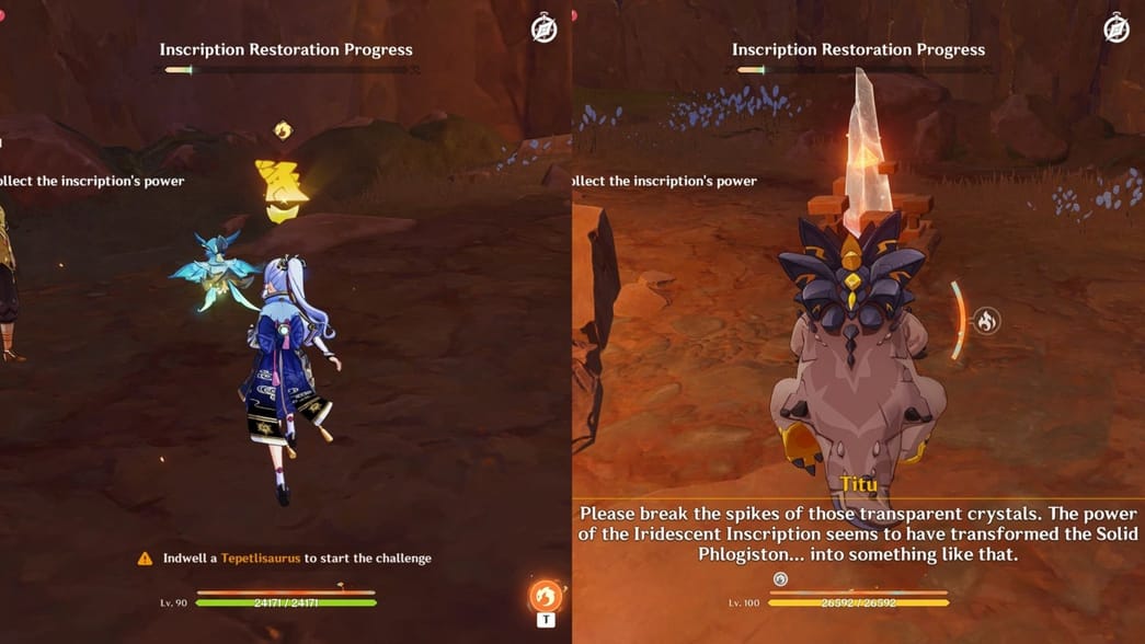 Genshin Impact Beneath the Crystal Rock quest guide