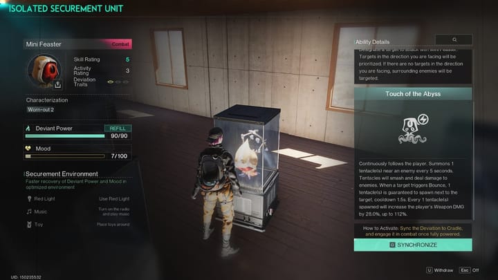 Once Human Combat Deviant tier list