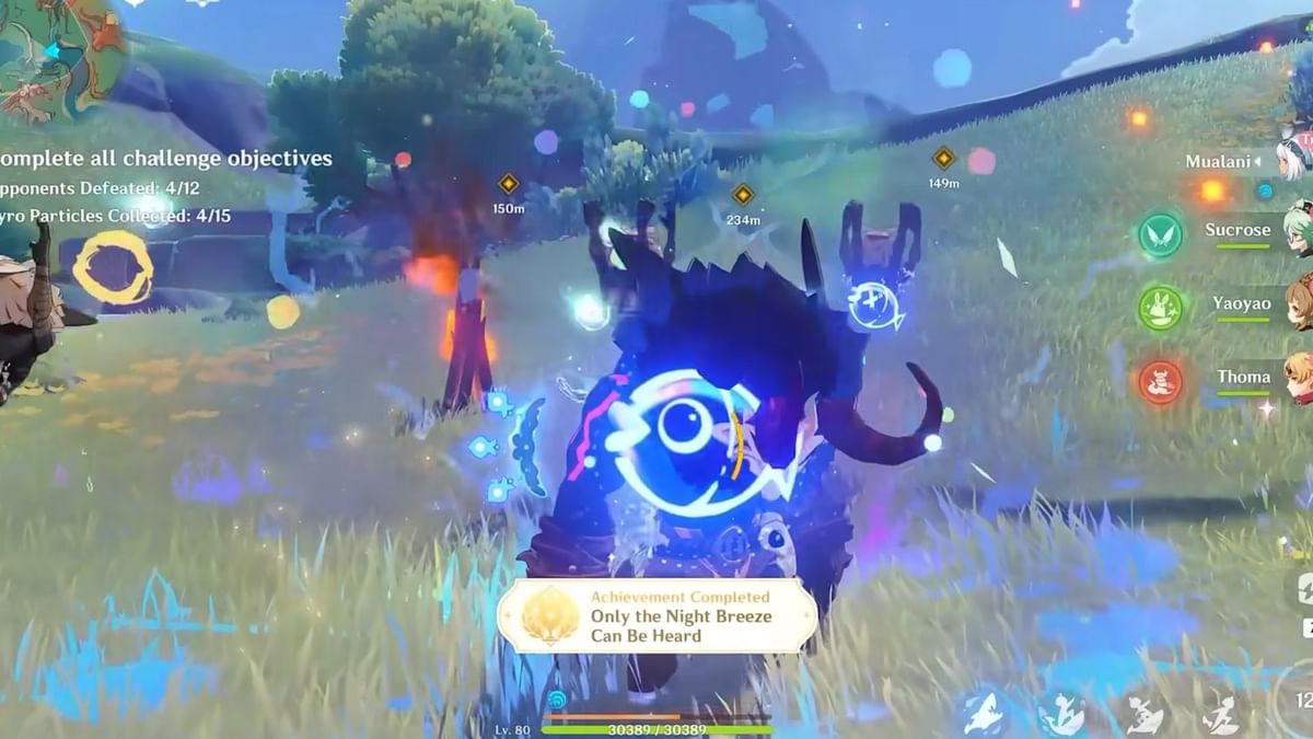 Genshin Impact 5.0 achievements list