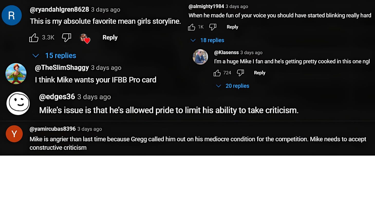 “I think Mike wants your IFBB Pro card” - Fans weigh in as Greg ...