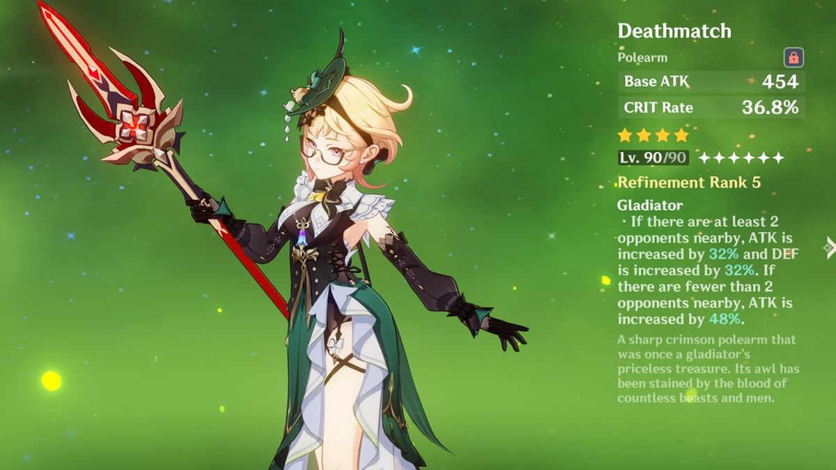 5 best weapons for Emilie in Genshin Impact