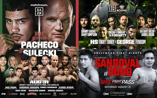 Boxing tonight: Boxing tonight (August 31, 2024): What are the fights ...