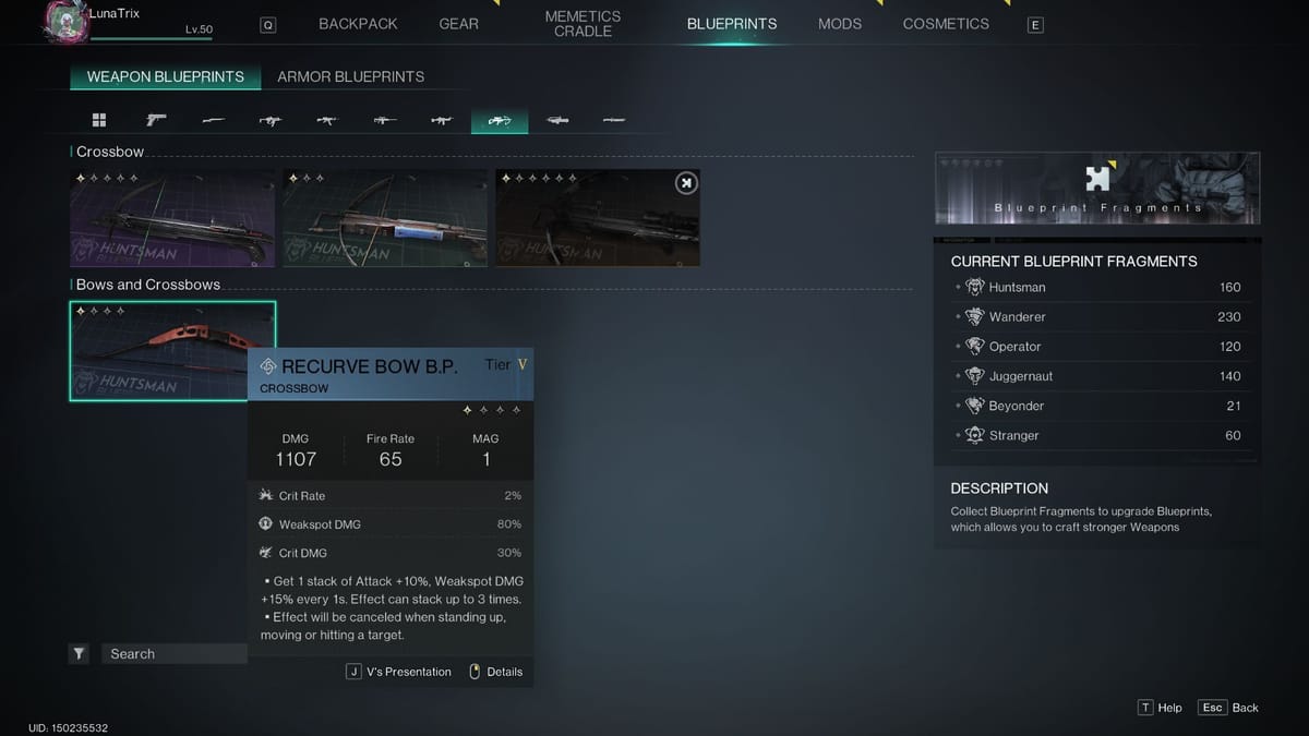 All Once Human crossbows, ranked