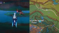 All Natlan Time Trial challenge locations in Genshin Impact