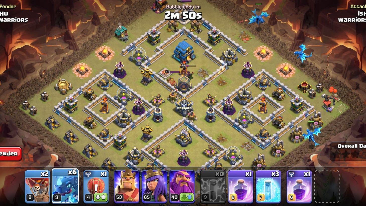 Clash of Clans: Best attack strategies with Lightning spell in Clash of ...