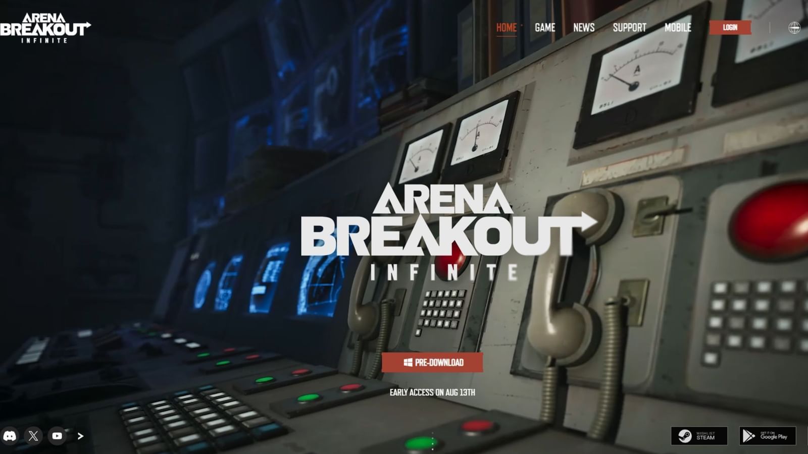 Arena Breakout Infinite Early Access pre-load size