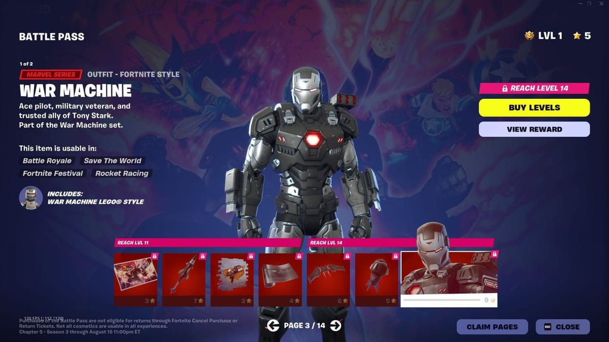 Fortnite Chapter 5 Season 4 Battle Pass: Full list of every skin from ...