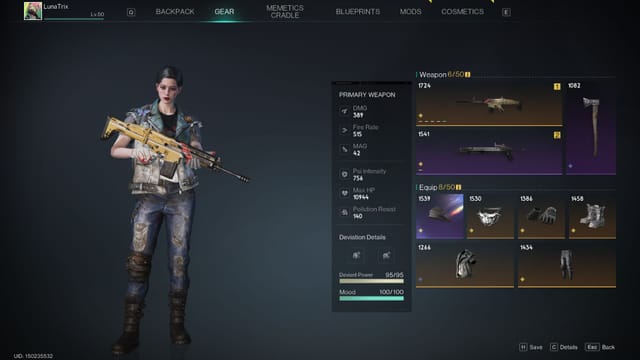 Once Human Shrapnel build guide: BiS gear, Deviant, and more