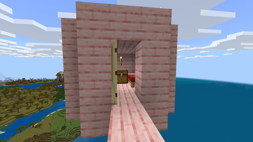 How to make squid farm in Minecraft Bedrock