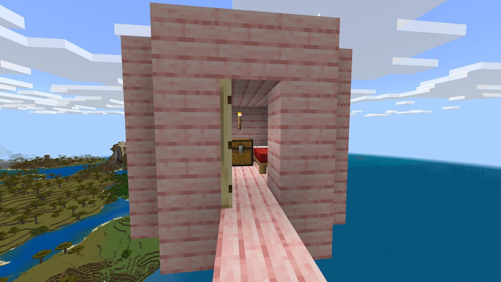 How to make squid farm in Minecraft Bedrock