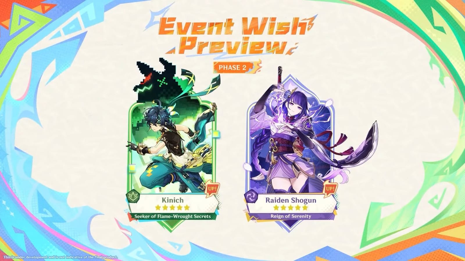 Genshin Impact 5.0 release date countdown and banner phases
