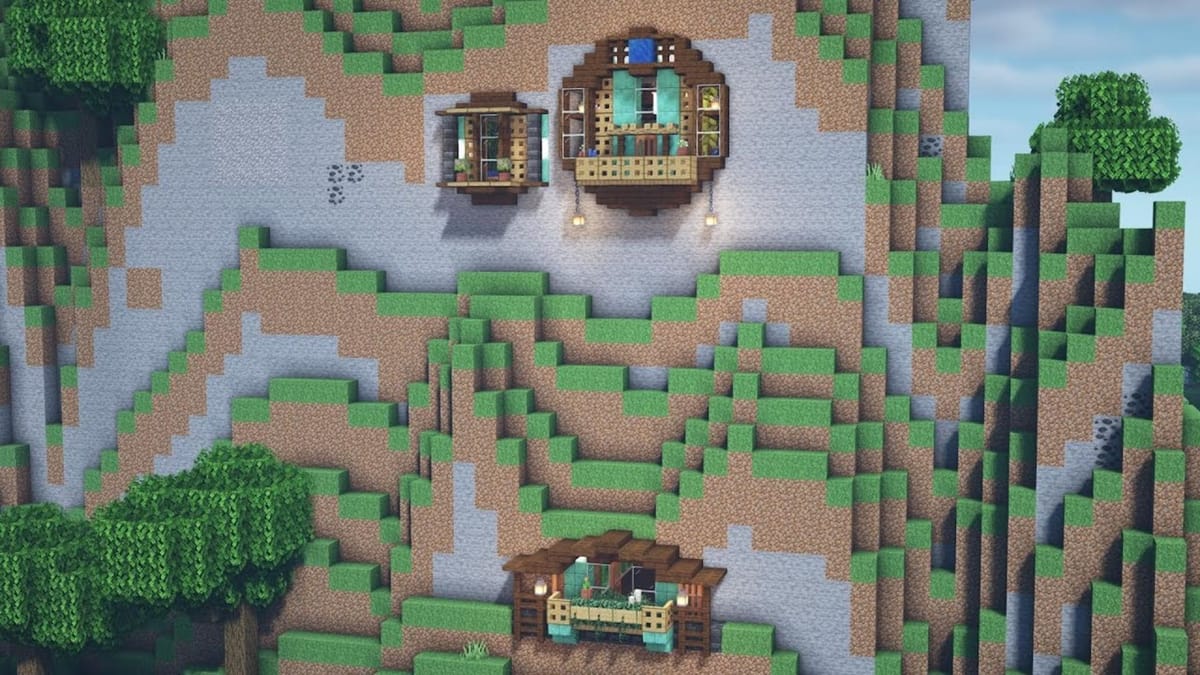 10 best Minecraft cliff base designs