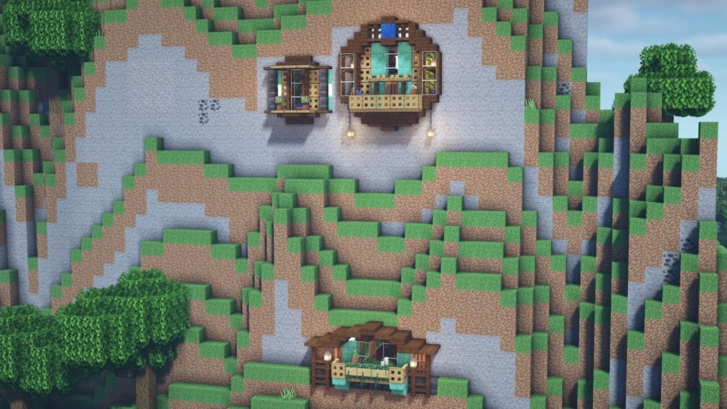 10 best Minecraft cliff base designs