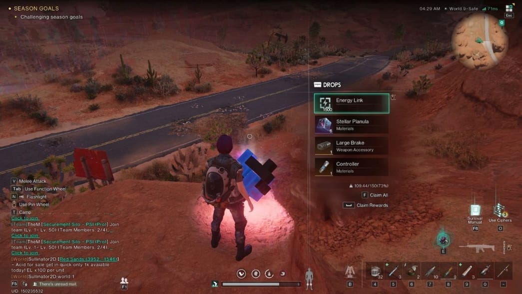 Once Human Large Brake location and Billboard puzzle guide