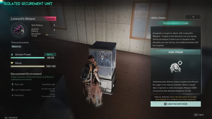 Once Human Combat Deviant tier list