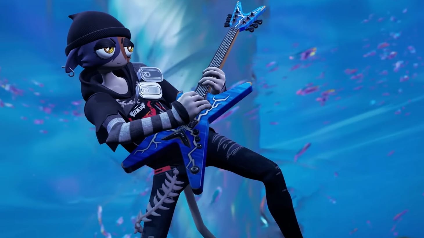 What makes the Meow Skulls skin in Fortnite so unique?