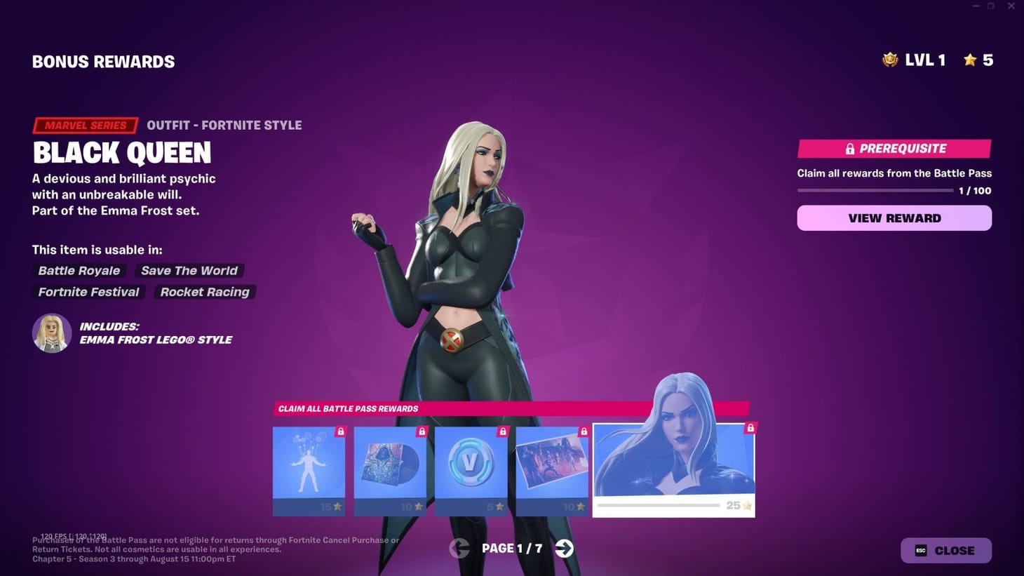 Fortnite Chapter 5 Season 4 Battle Pass: Full list of every skin from ...