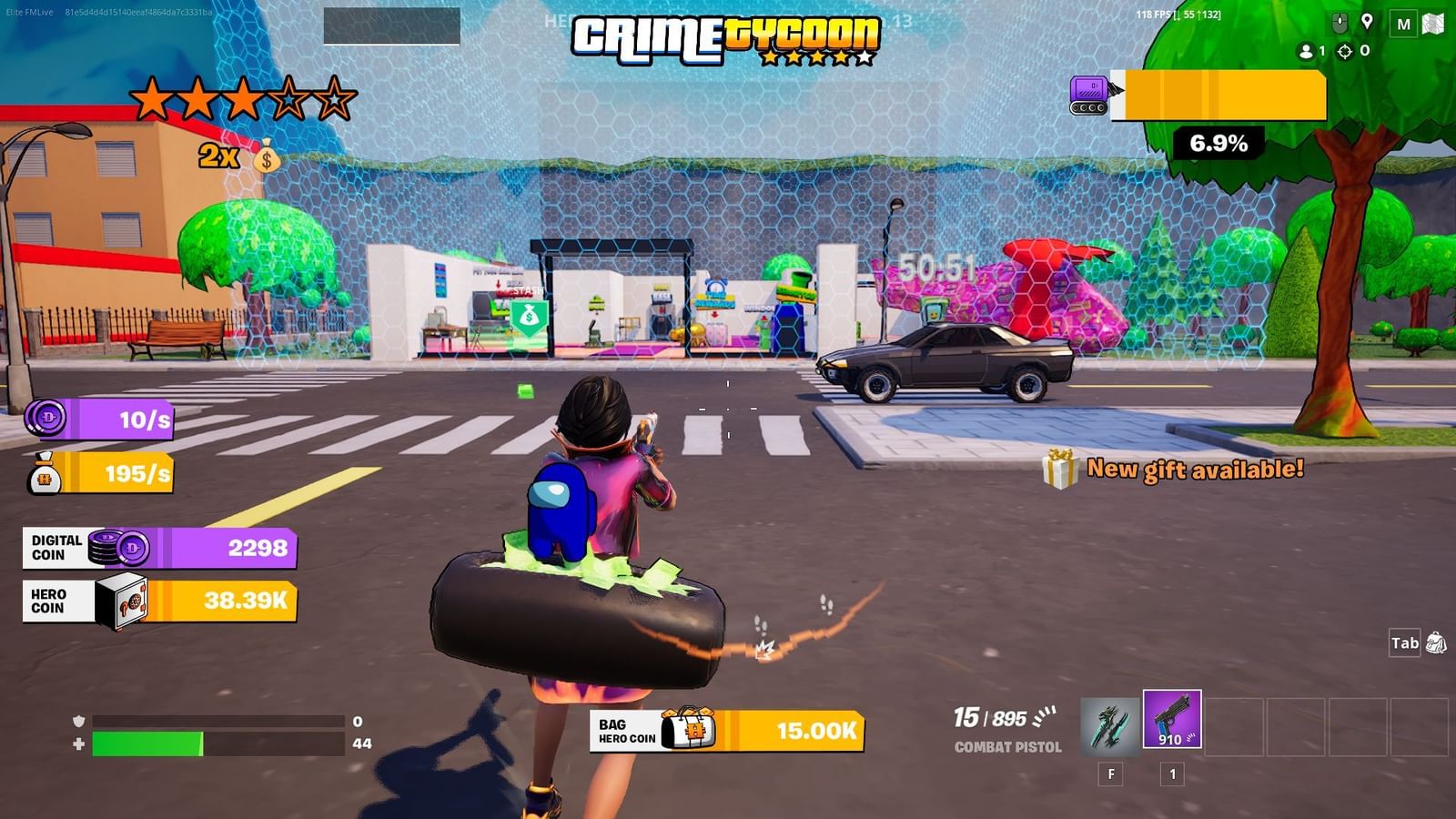 Fortnite Crime Tycoon: UEFN map code, how to play, and more