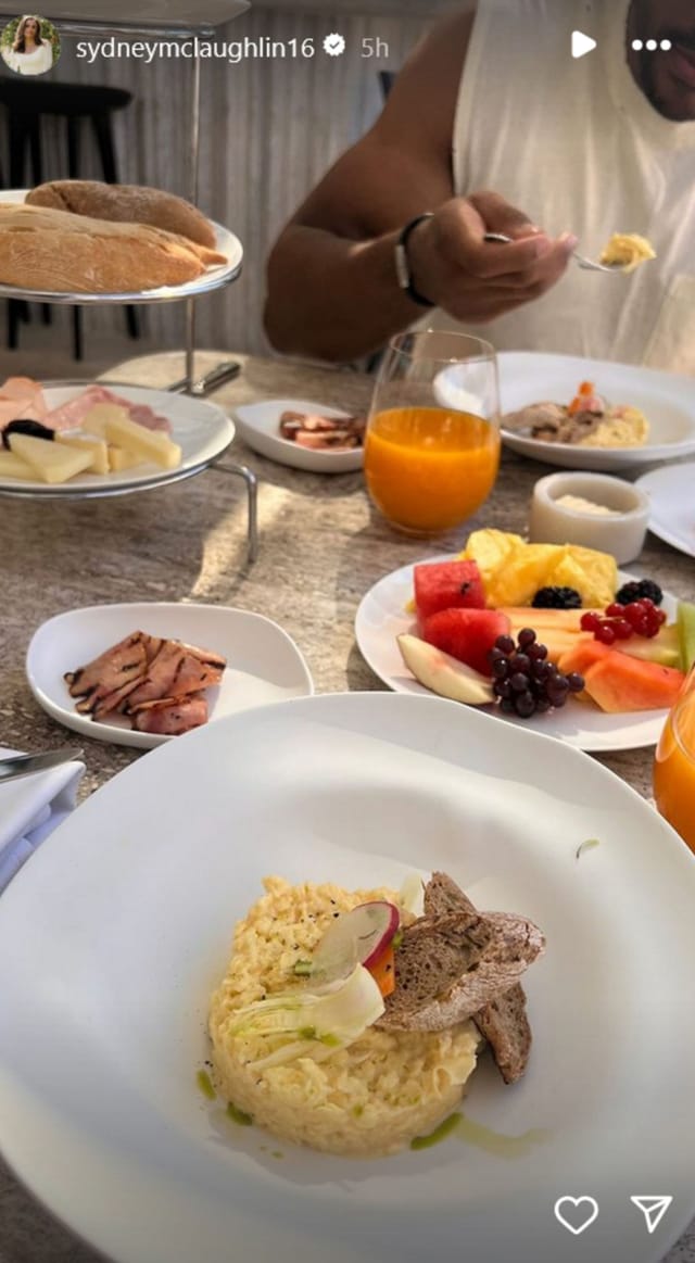 In Pictures: Sydney McLaughlin-Levrone enjoys trip to Greece with ...