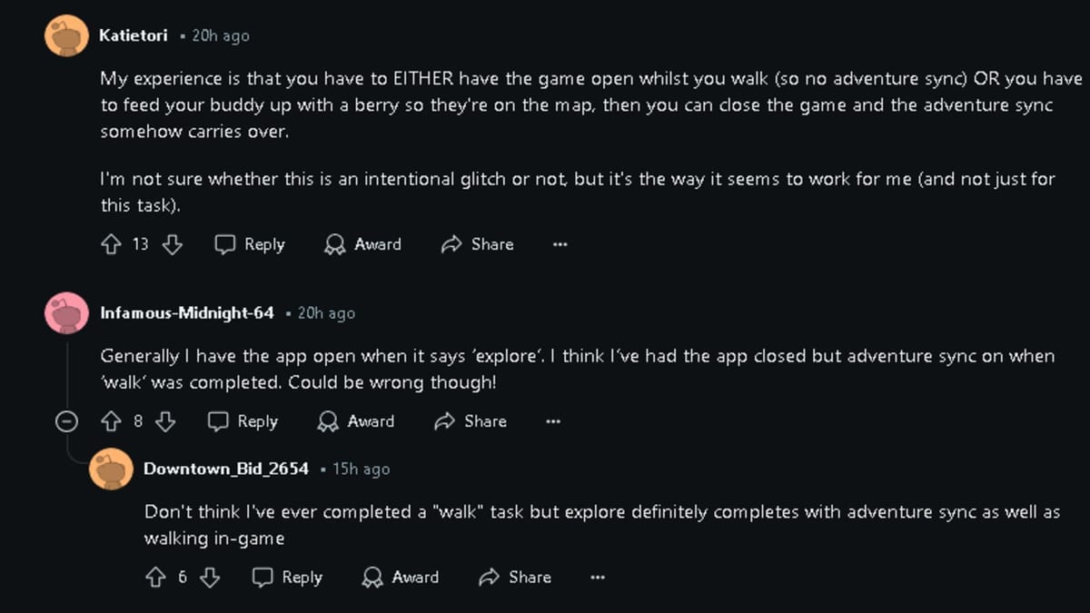 Walking or Exploring: Pokemon GO player left confused by Research task ...
