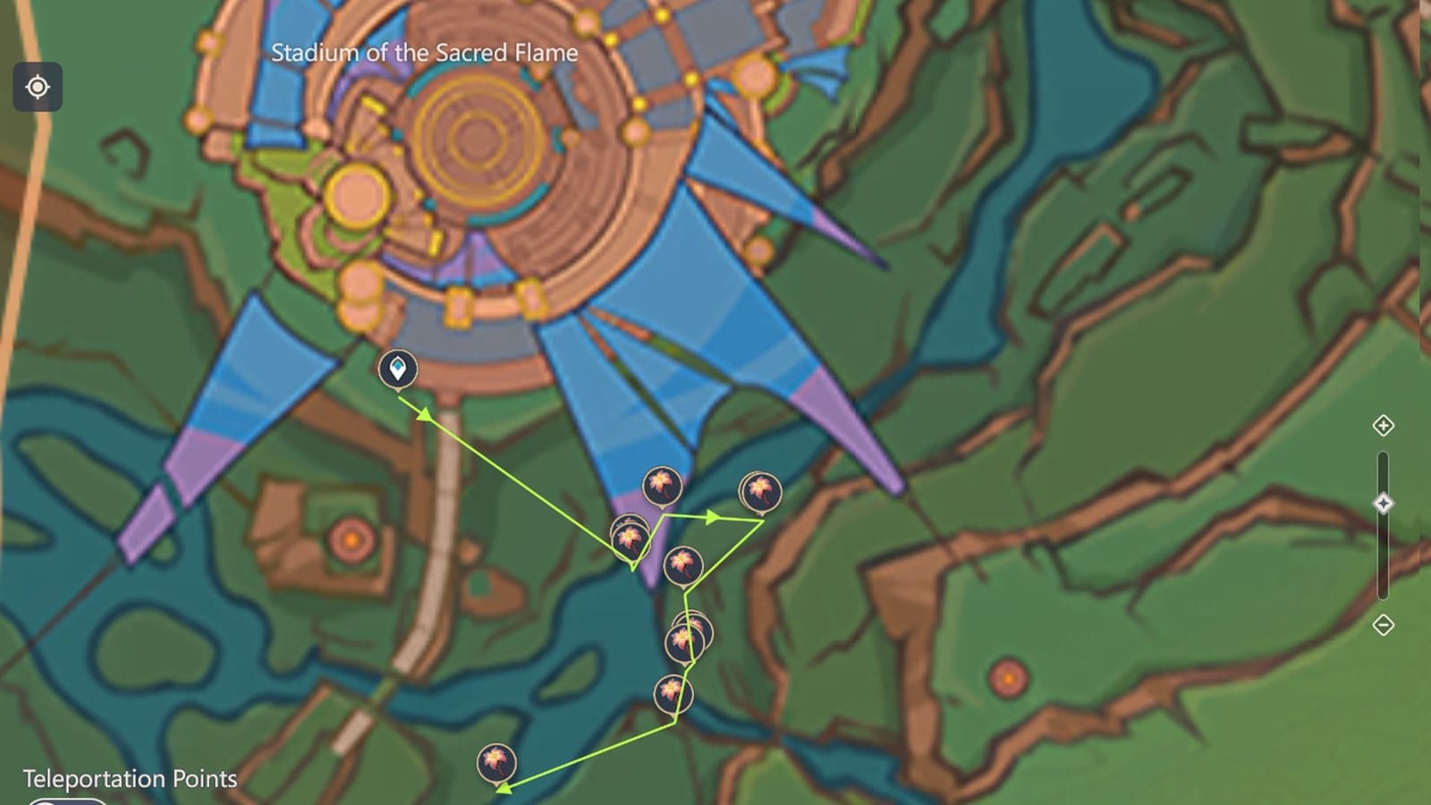 Genshin Impact Brilliant Chrysanthemum locations and farming routes