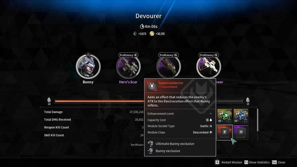 How to get Bunny's Superconductor module in The First Descendant