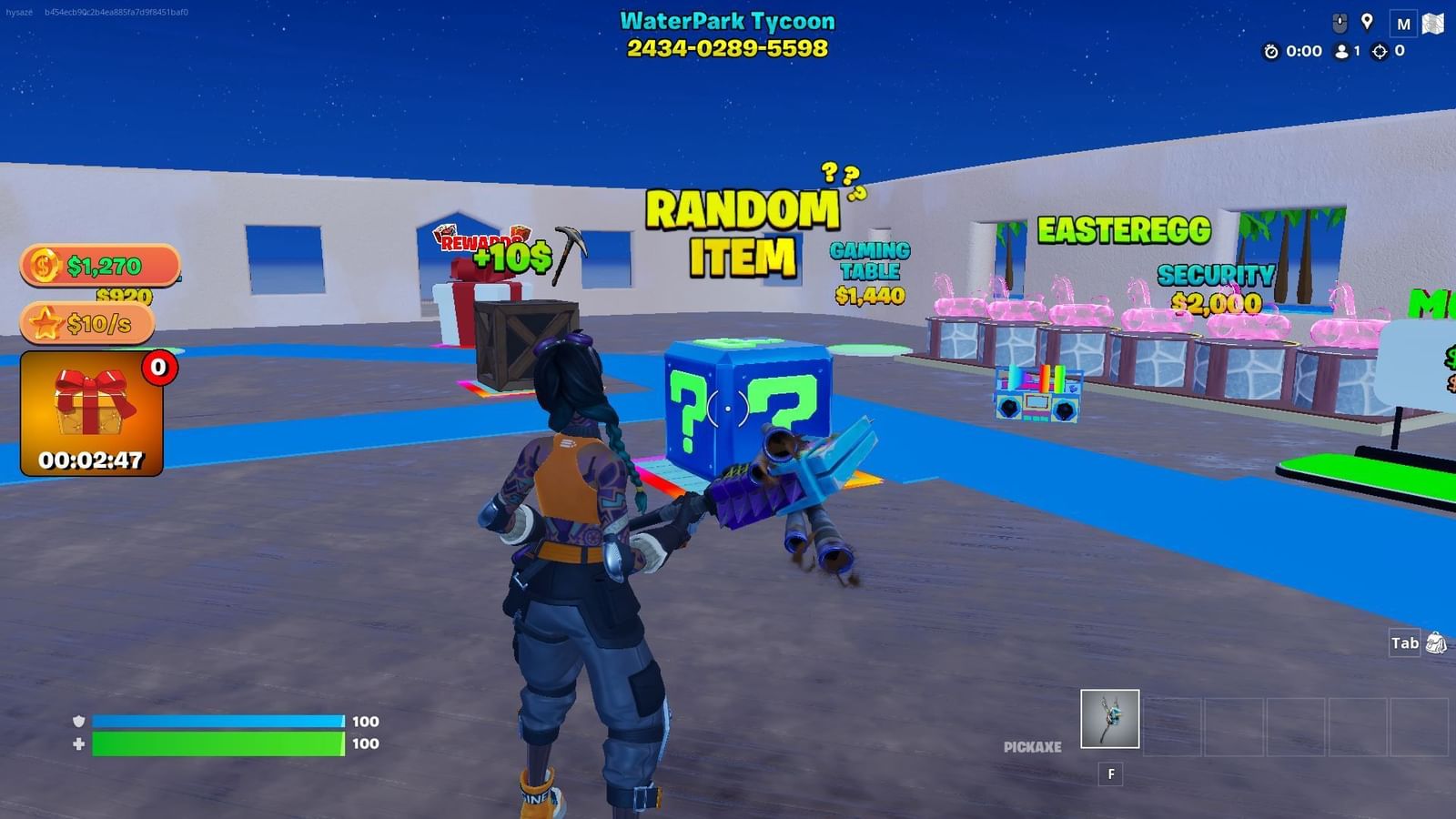 Fortnite Waterpark Tycoon: UEFN map code, how to play, and more