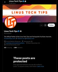 Linus Sebastian responds after Linus Tech Tips' official X account got ...