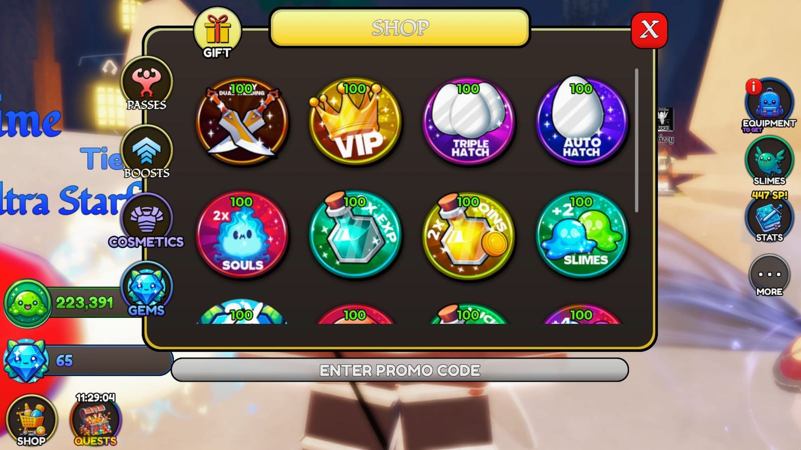 Slime Slaying Online RPG codes