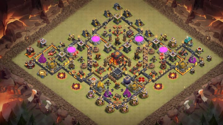5 best Clash of Clans Town Hall 10 defensive bases