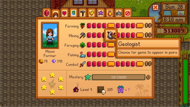 Should you choose Miner or Geologist in Stardew Valley?