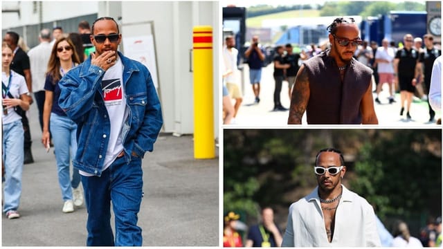 5 times when F1 icon Lewis Hamilton made a fashion statement in the ...