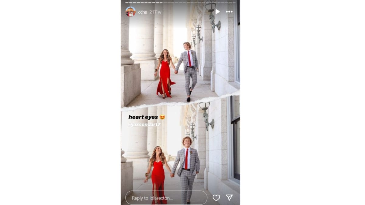 IN PHOTOS: 3 times Ole Miss QB Jaxson Dart and GF Lola Sexton posed for ...