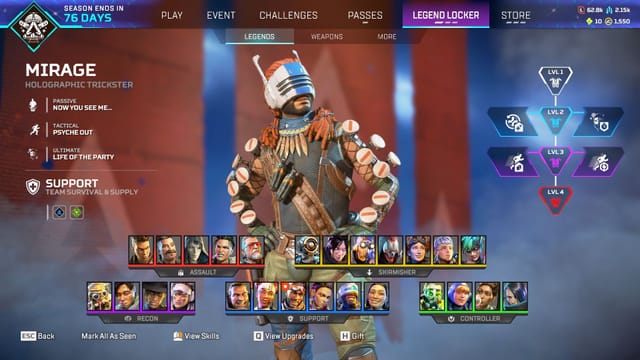 5 best Support Legends for E-District in Apex Legends Season 23