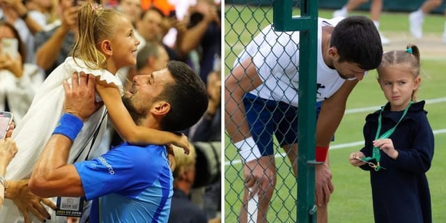 PICTURE: Novak Djokovic's daughter Tara comes up with adorable sign to ...