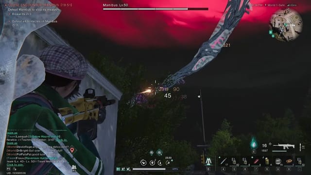 Manibus in Once Human: Once Human Manibus boss location and weak spot