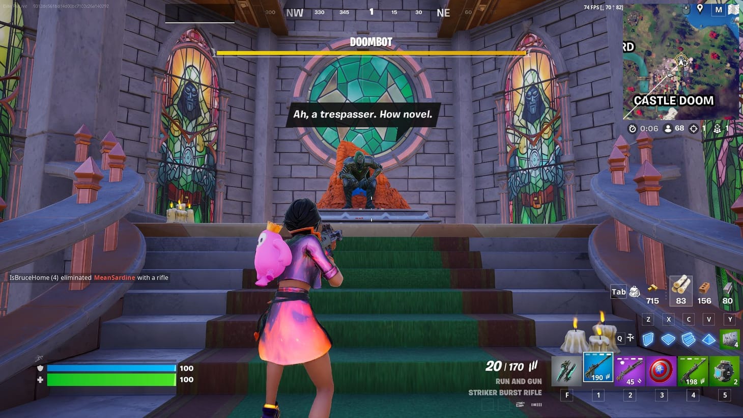 How to get Doctor Doom's Arcane Gauntlets in Fortnite Chapter 5 Season 4