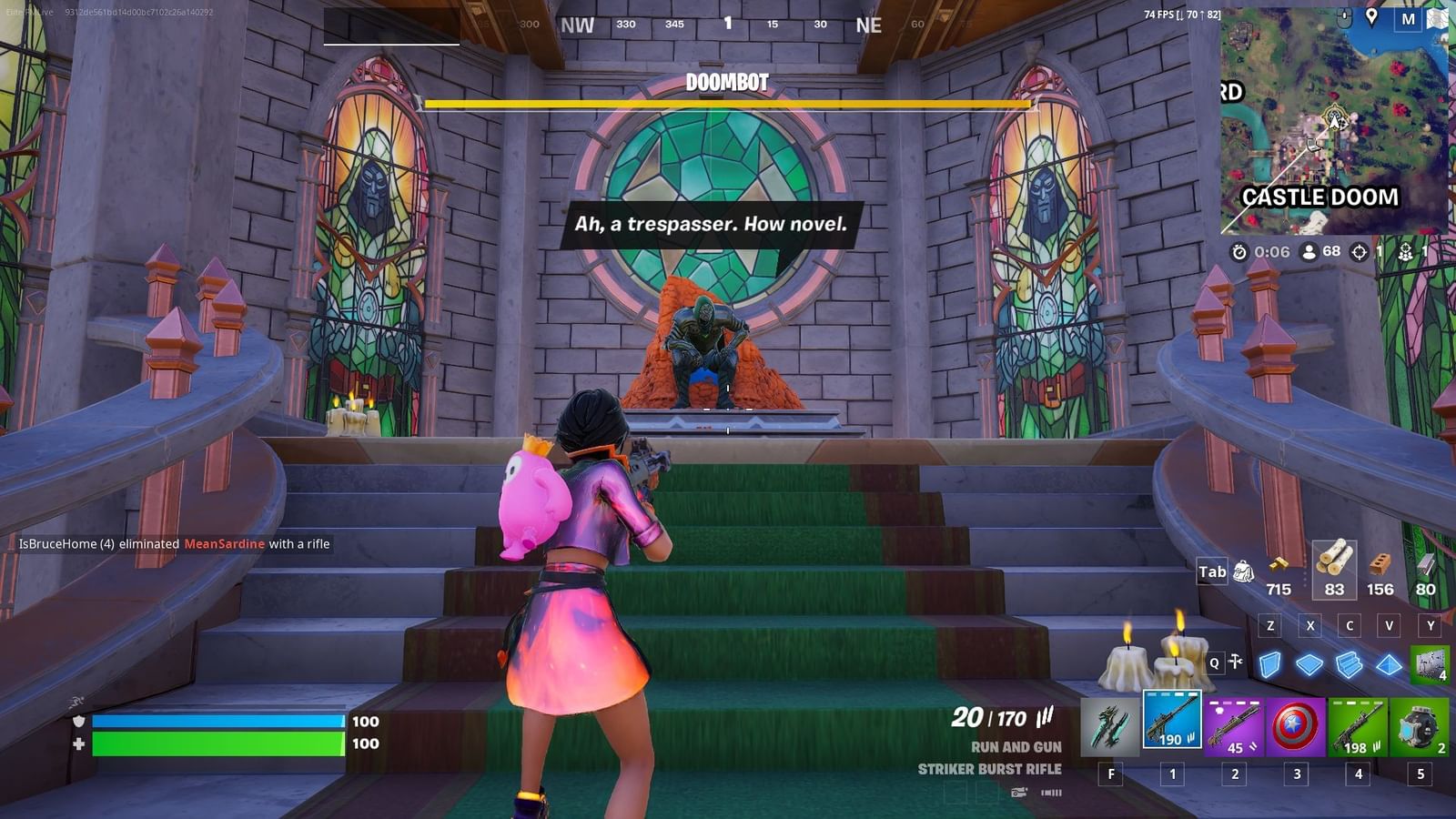 How to get Doctor Doom's Arcane Gauntlets in Fortnite Chapter 5 Season 4