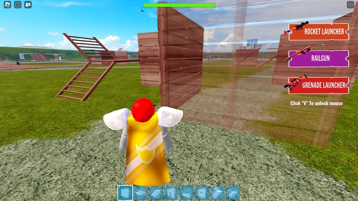 How to play Roblox Fortline