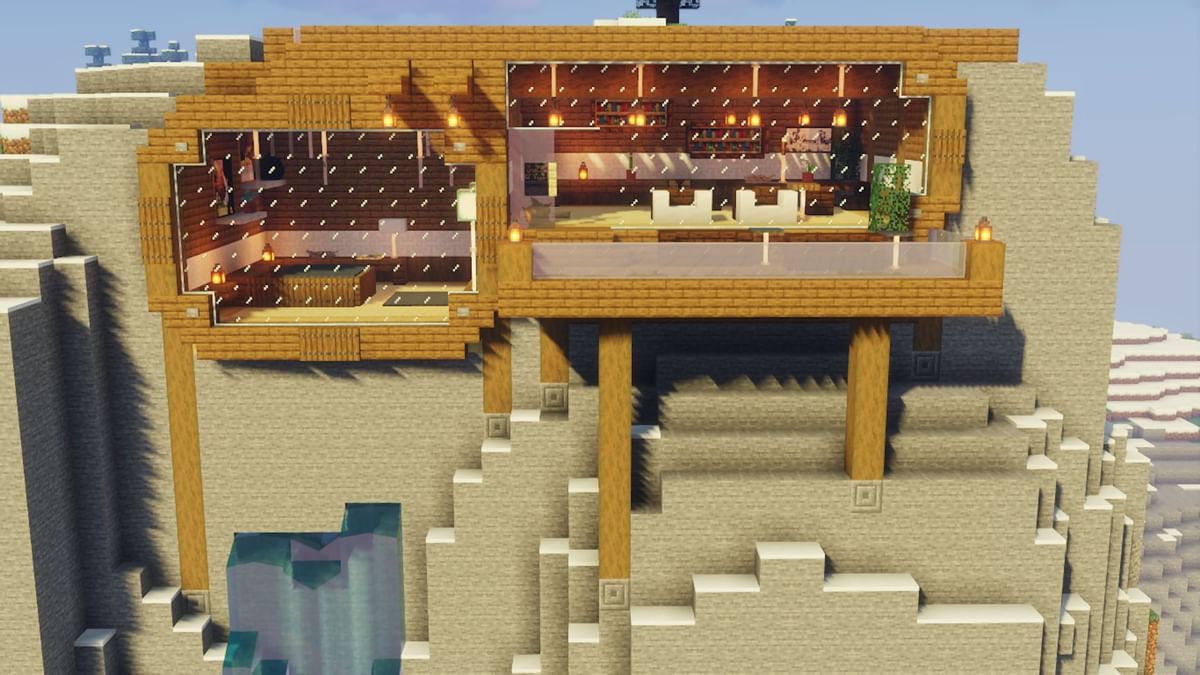 10 best Minecraft cliff base designs