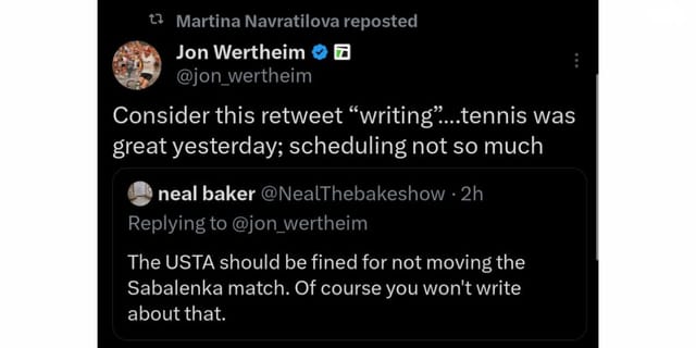 Martina Navratilova backs idea of USTA getting fined for poor ...