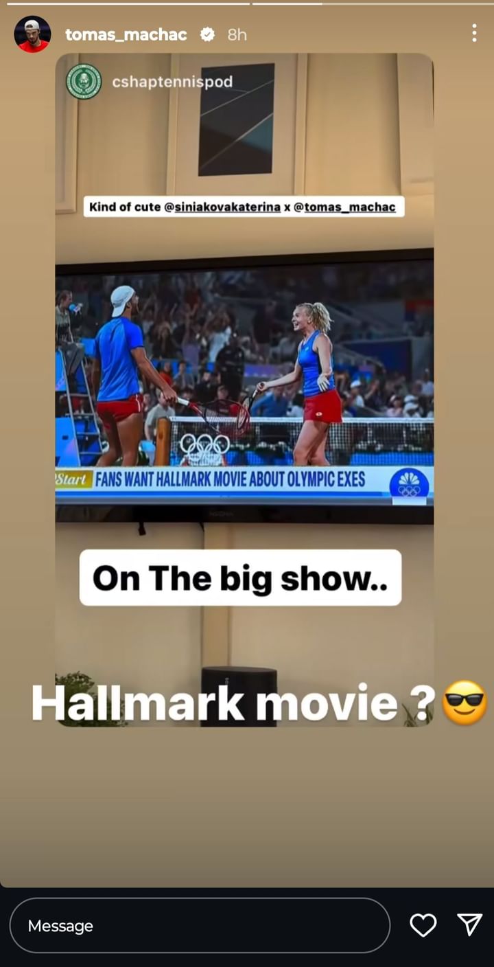 Katerina Siniakova & Tomas Machac's relationship goes viral after Paris ...