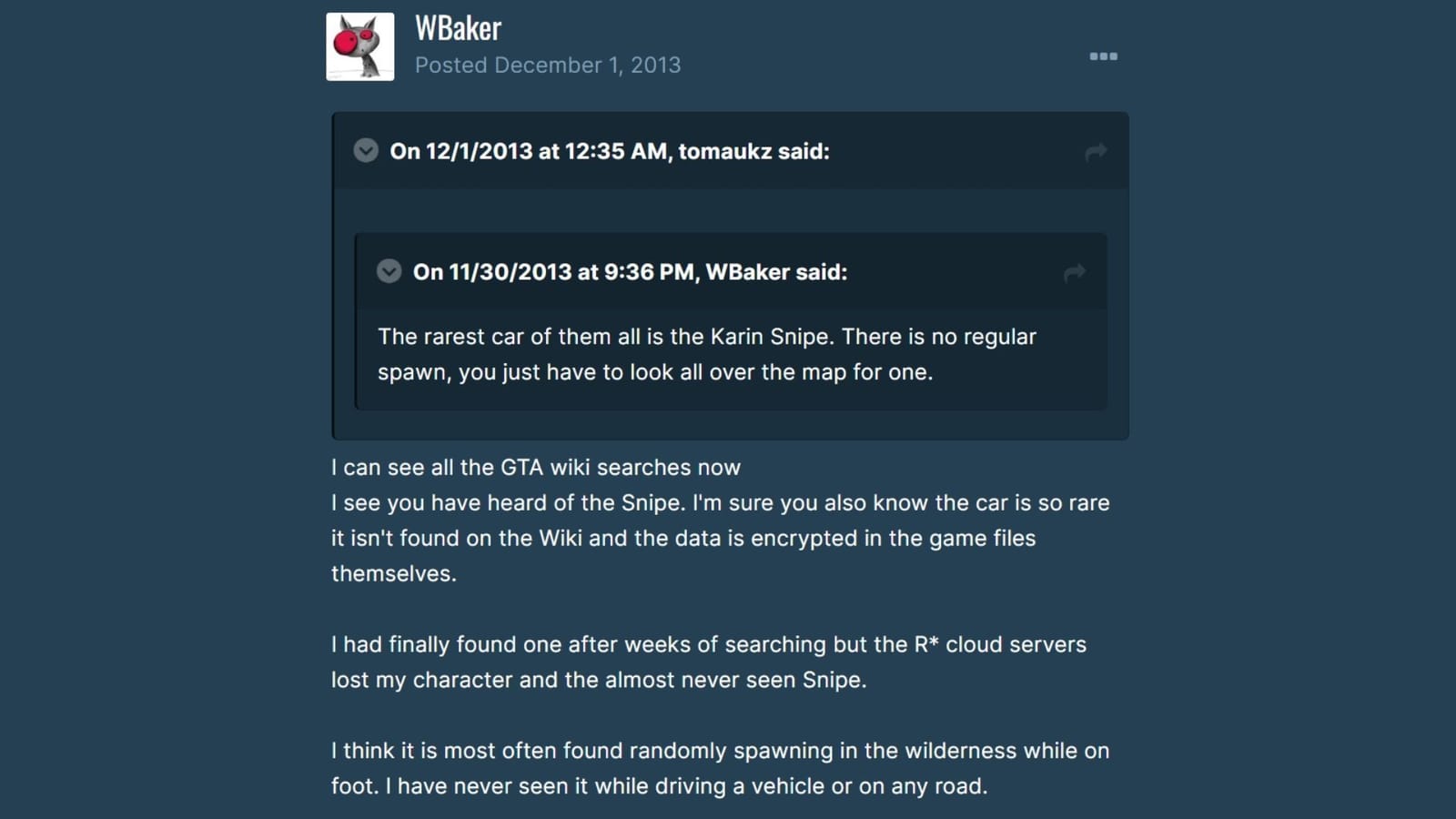 Karin Snipe in GTA 5 Online: Real vehicle or just a myth?