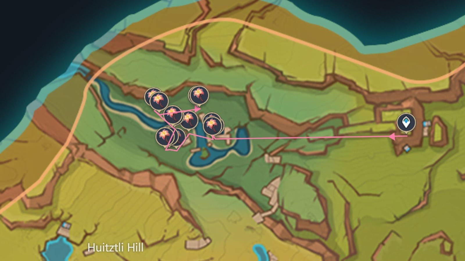 Genshin Impact Brilliant Chrysanthemum locations and farming routes