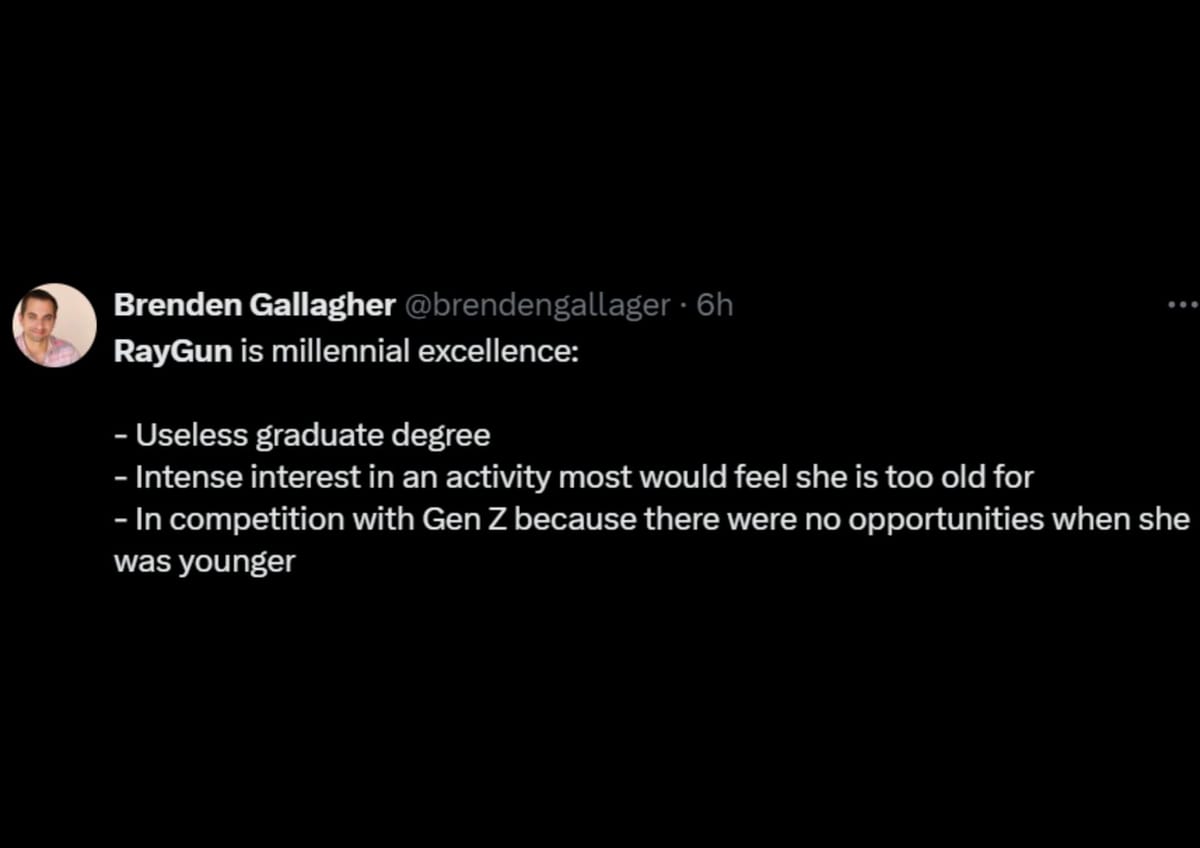 "Really hit them with the Tyrannosaurus" — Internet reacts as Raygun ...