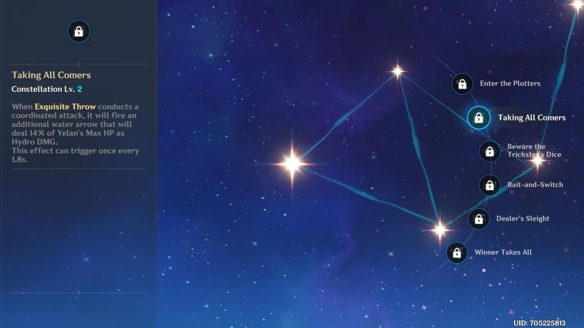 Best Yelan constellations to get in Genshin Impact