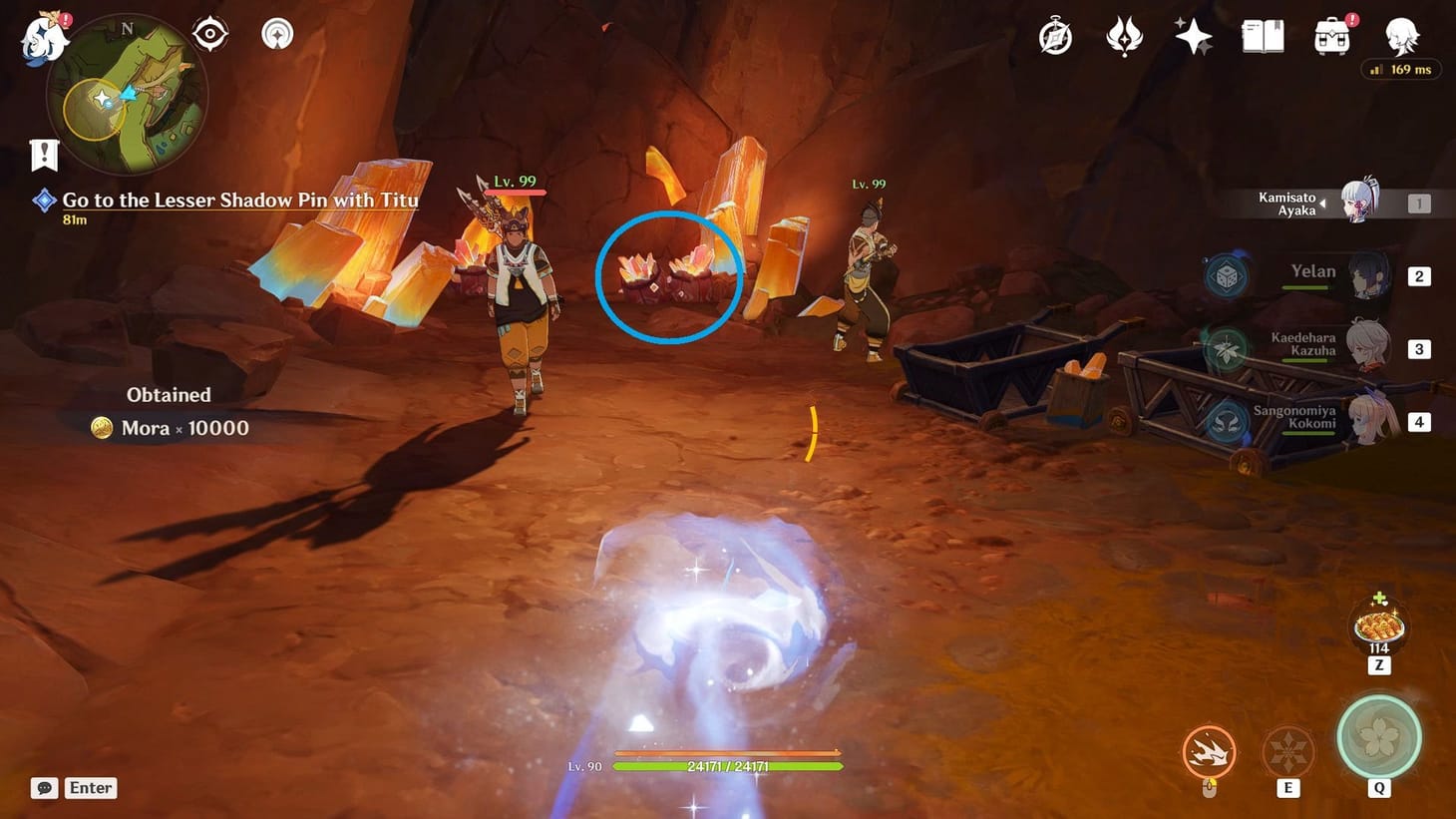 Genshin Impact Beneath the Crystal Rock quest guide