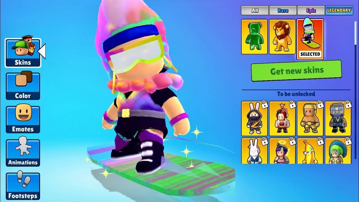 10 best skins in Stumble Guys