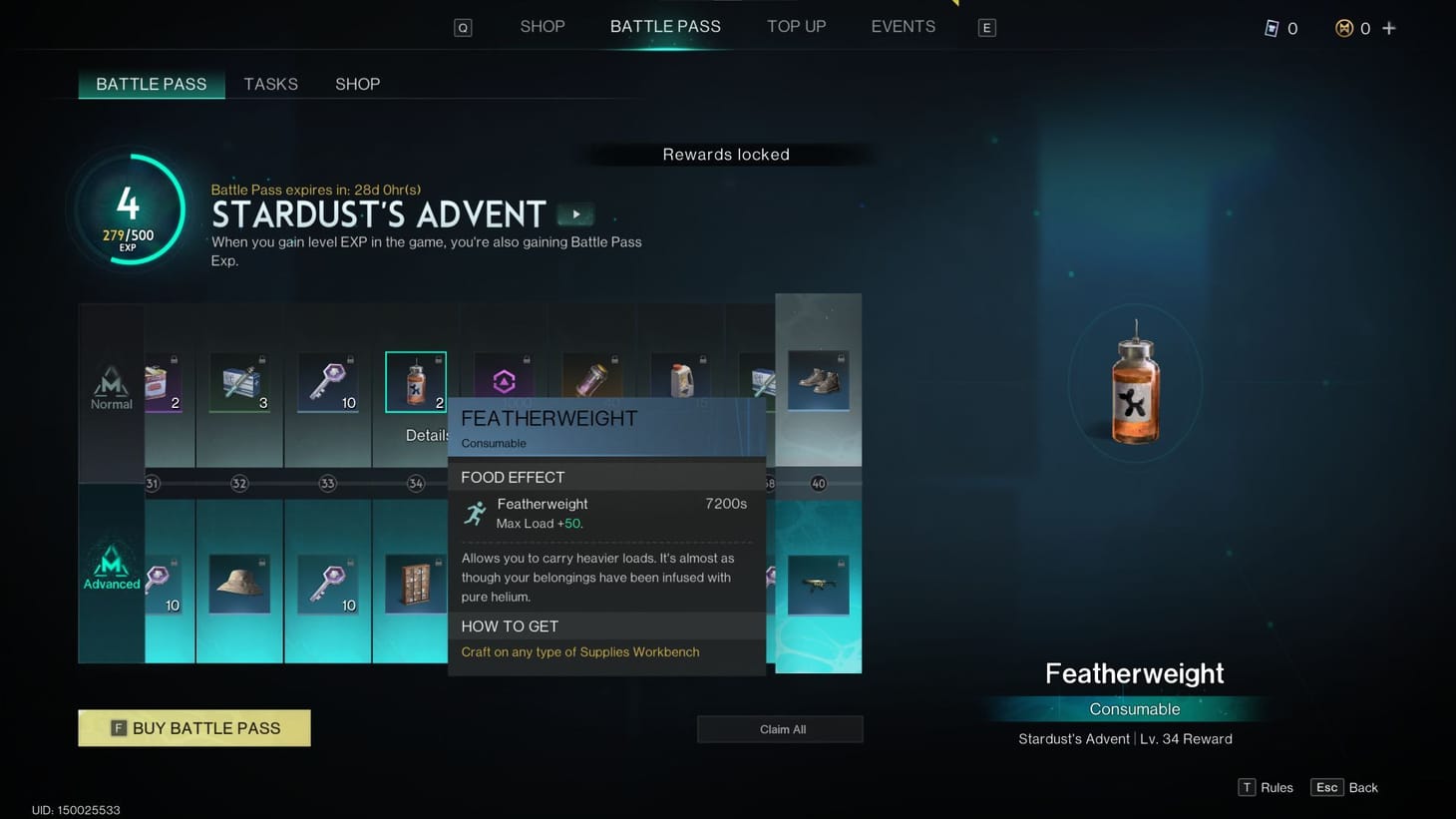 All Whim potions in Once Human, and how to get them