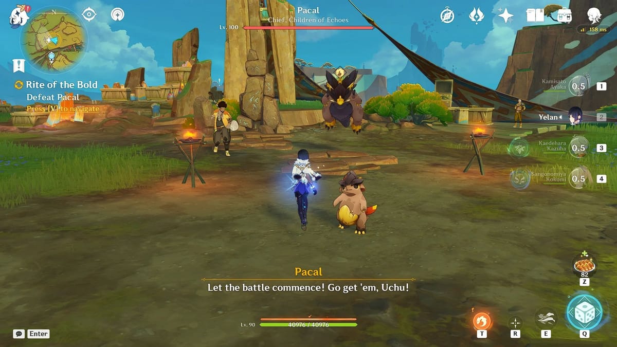 Genshin Impact Rite of the Bold quest guide